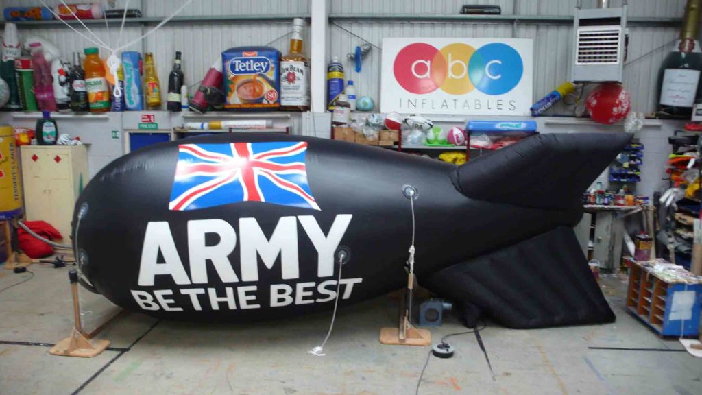 Inflatable Tents for the British Army - ABC Inflatables
