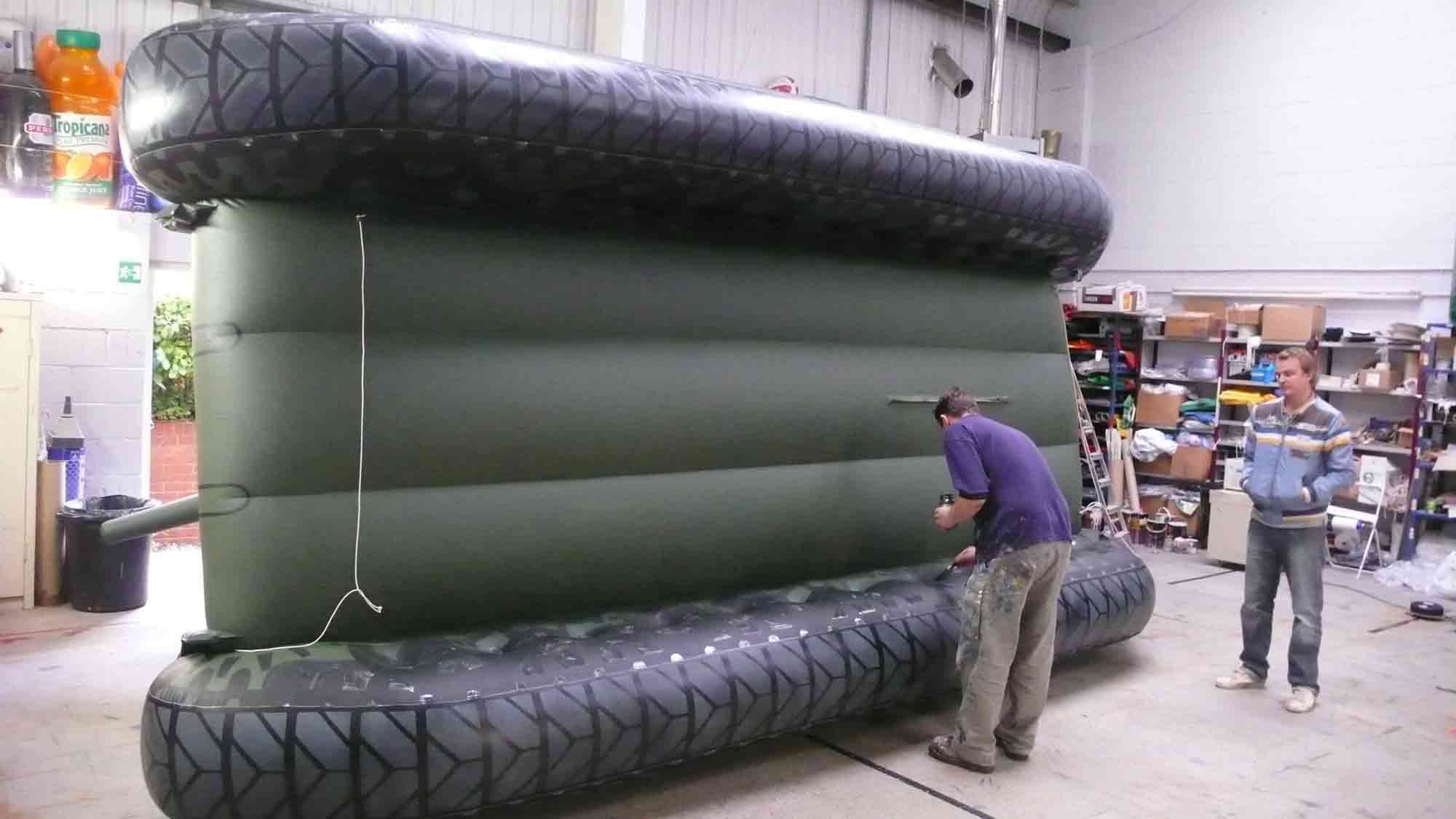 Inflatable Tanks for Dad's Army Movie - ABC Inflatables