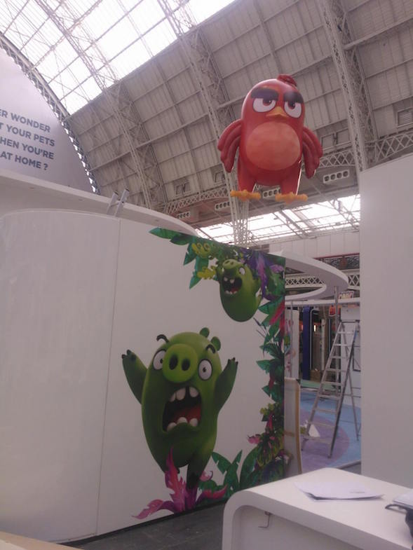 Giant Inflatables at Brand Licensing Show - ABC Inflatables