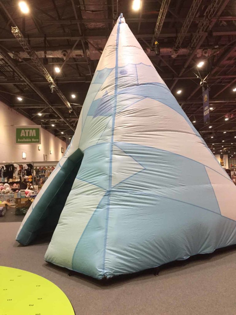 Custom Inflatables - Inflatable Ice Mountain & a Giant Wall