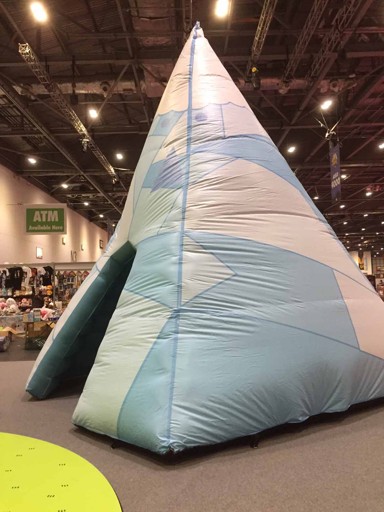 Custom Inflatables - Inflatable Ice Mountain & a Giant Wall