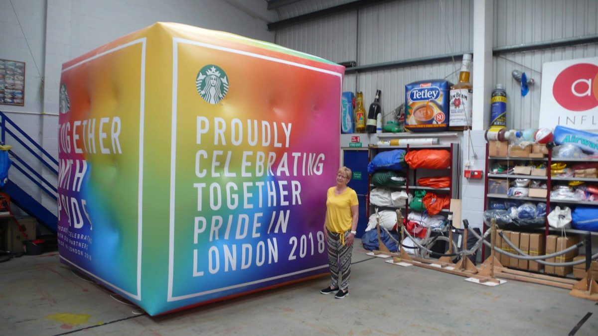Giant Parade Inflatables at Dublin and London Pride Marches