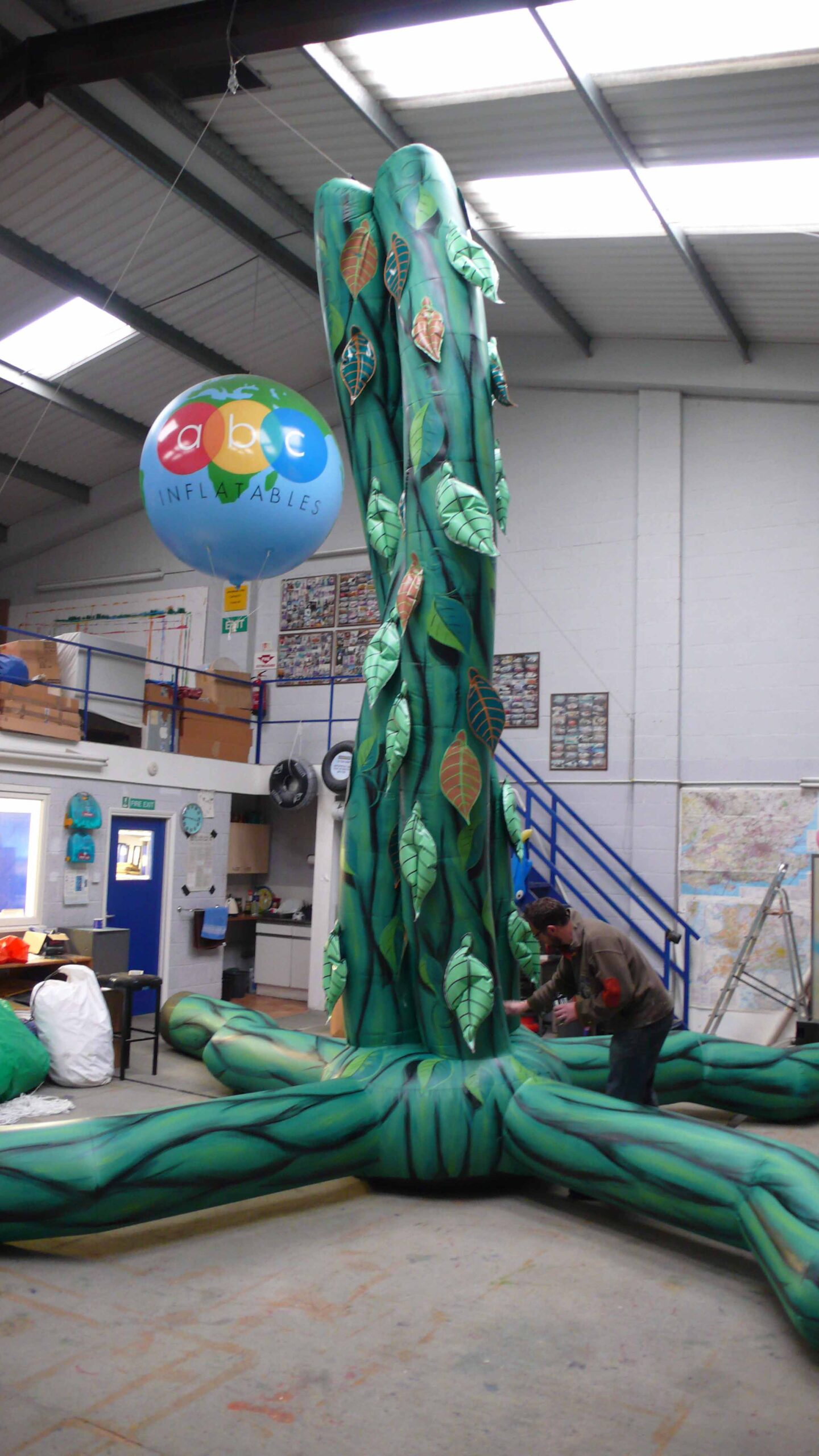 Inflatable Santa by ABC Inflatables for a very merry Christmas!