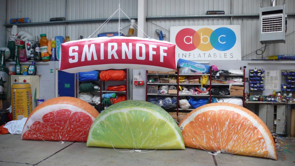 Custom Shapes & Blimps - Giant Promotional inflatables